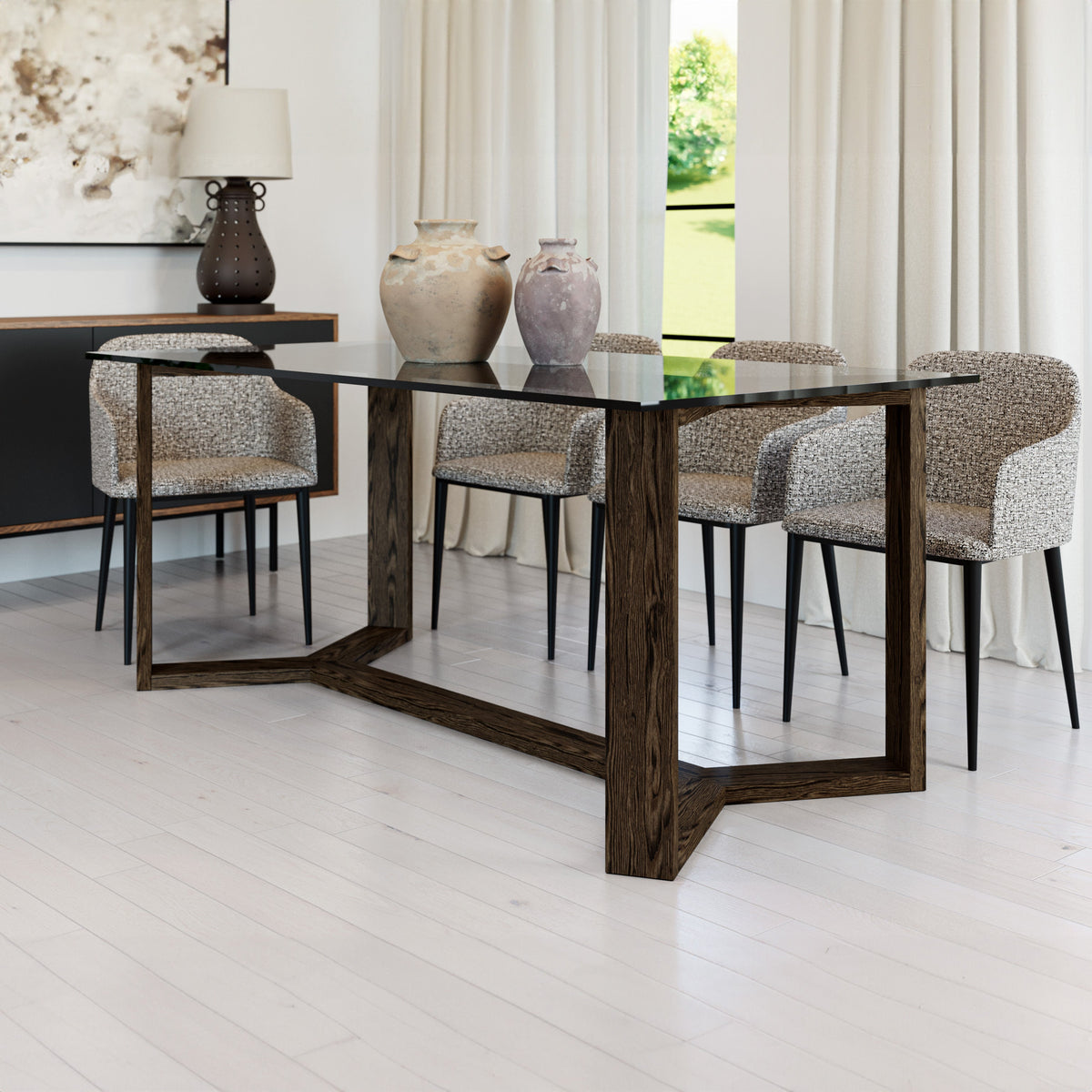 6-8 Seater Dining Tables – Furniturespot