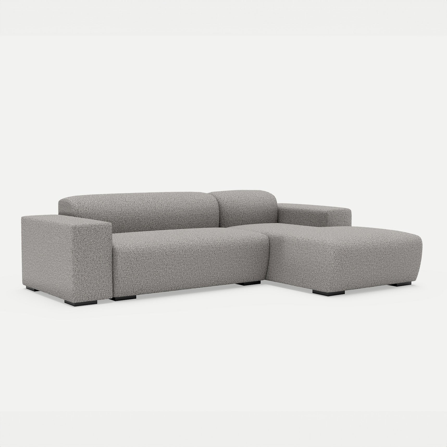 L-Shaped Couch Kuba Grey – Furniturespot